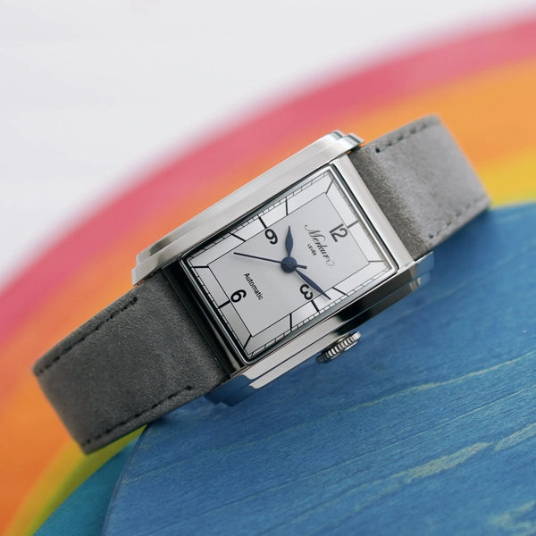 New MERKUR NH05 Rectangle Retro Casual Watch for Men Business Series ...